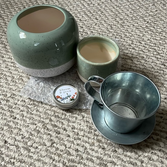 Accents | Bloom And Grow Seedlings And Cute Containers | Poshmark